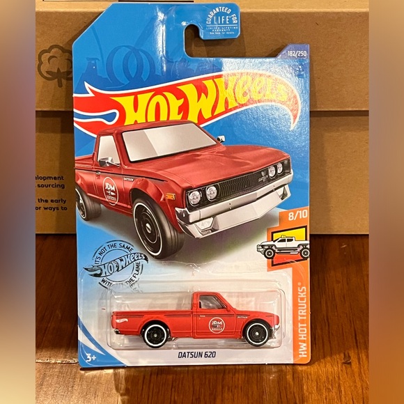 Mattel | Toys | Hot Wheels Diecast Toy Car Datsun 62 Jdm Truck | Poshmark
